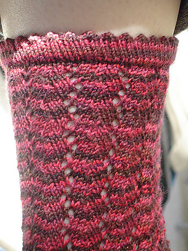 Ravelry: Santa Ana Socks pattern by Megan Brown