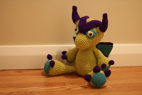 Ravelry: Flicker the Dragon Amigurumi pattern by Forever Stitchin
