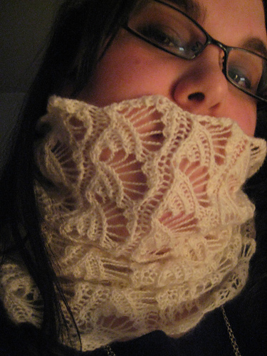 Ravelry: Flared Lace Smoke Ring pattern by Jackie Erickson-Schweitzer