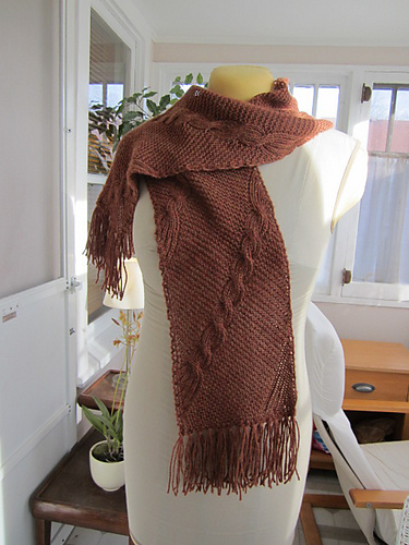 Ravelry: Quixote Scarf pattern by Brenda Castiel