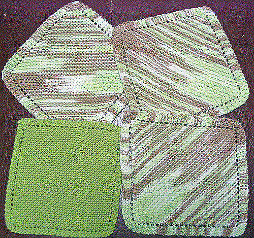 Ravelry: Diagonal Dishcloth pattern by Mei Lynne Travis