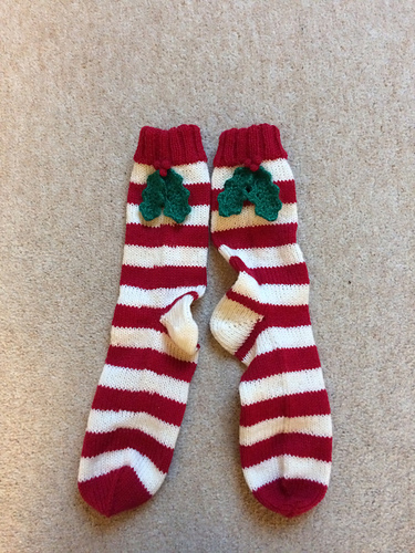 Ravelry: Christmas Candy Cane Socks pattern by Blake Knitting