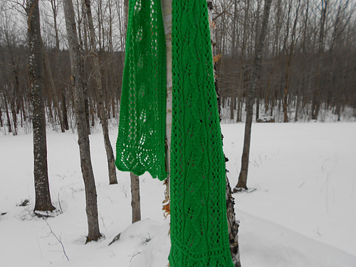 Ravelry: Spring Garland Scarf pattern by Melody Hadley