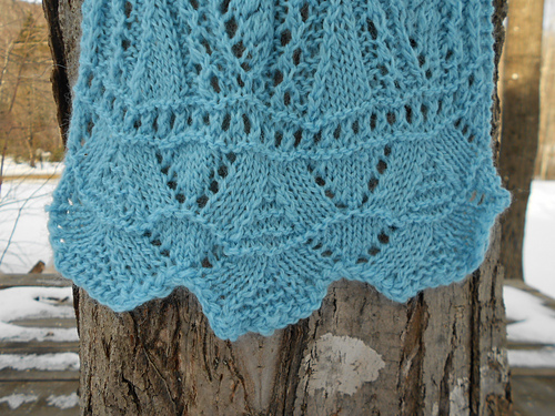 Ravelry: Airy Leaves Lace Scarf pattern by Melody Hadley