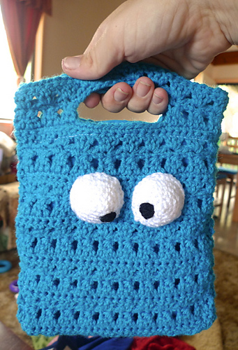 Ravelry: Cookie Monster Bag pattern by Mel Dahms