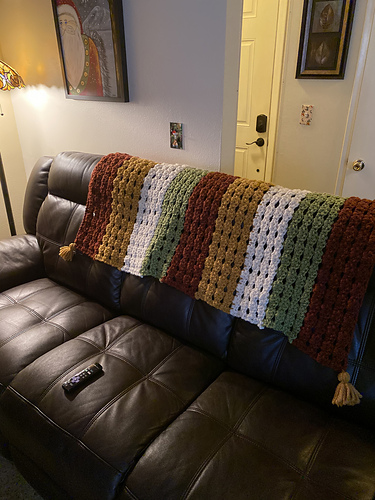Ravelry: Autumn Textures Blanket pattern by Fiber Flux / Jennifer Dickerson