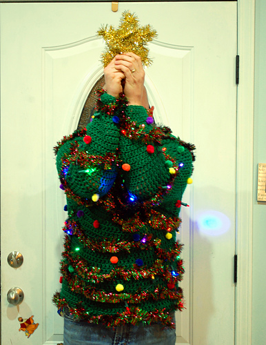Ravelry: Tacky Christmas Sweater pattern by Melissa Mall