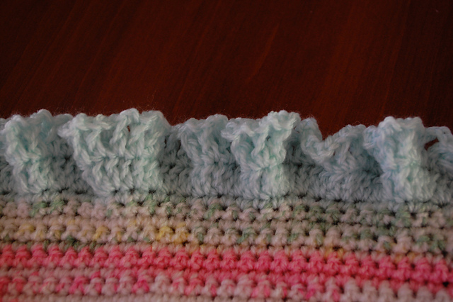 Ravelry: Frilly Ruffled Edge for Any Stitch Multiple pattern by Melissa ...