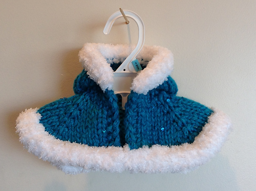 Ravelry: Frozen Princess Doll Cape pattern by Melissa Kemmerer
