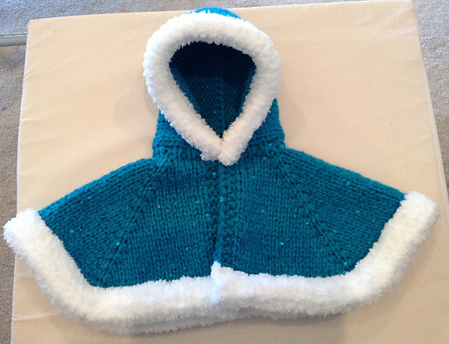 Ravelry: Frozen Princess Cape pattern by Melissa Kemmerer