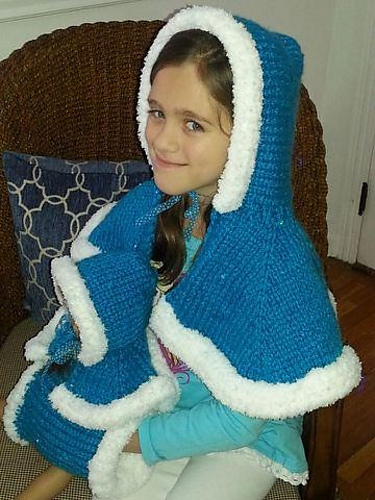 Ravelry: Frozen Princess Cape pattern by Melissa Kemmerer