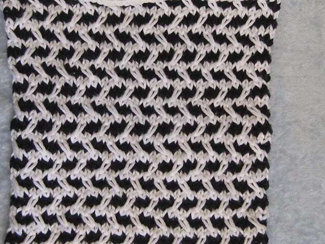 Ravelry: 22 Diagonal Weave pattern by Barbara G. Walker