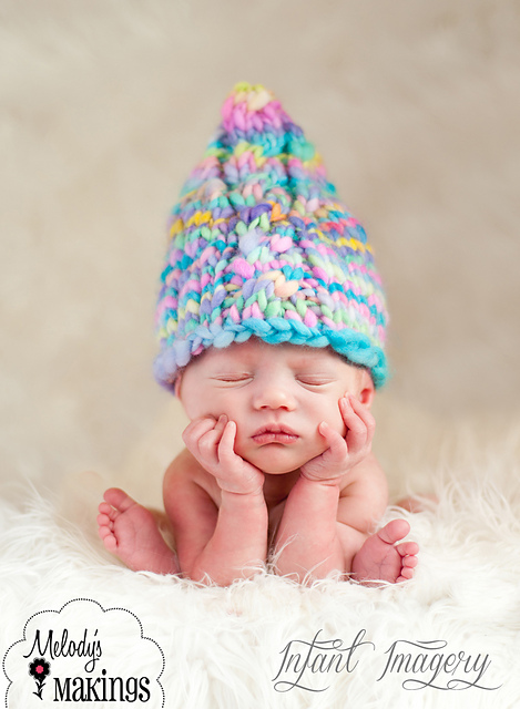 Ravelry: Sherbet Pixie Hat pattern by Melody Rogers