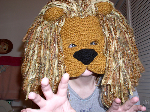 Ravelry: Lion Mask pattern by Eleanor Albano-Miles