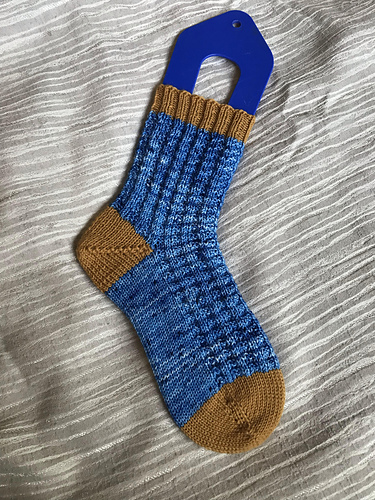 Ravelry: Waffles In Bed Socks pattern by Keely Mitchell