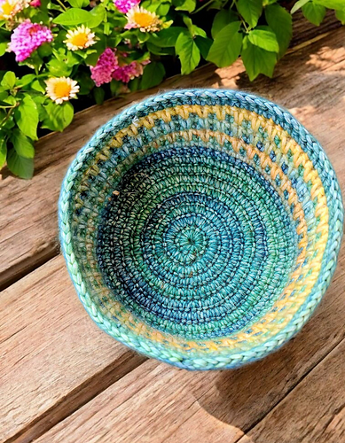 Ravelry: Blossom Baskets pattern by Merri Purdy - Purdy Sweet Crochet