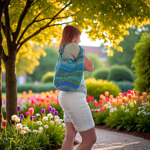 Ravelry: Serendipity Sack pattern by Merri Purdy - Purdy Sweet Crochet