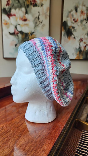 Ravelry: Butterfly Bay Beret pattern by Merri Purdy - Purdy Sweet Crochet