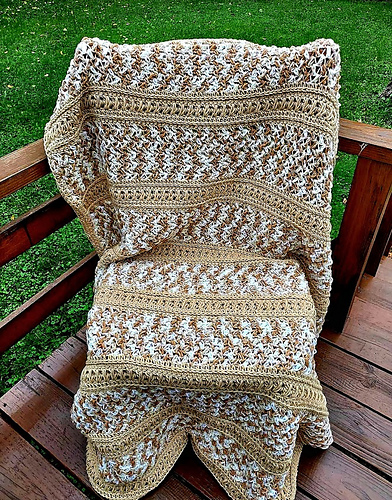 Ravelry: Sea Bubble Throw pattern by Merri Purdy - Purdy Sweet Crochet