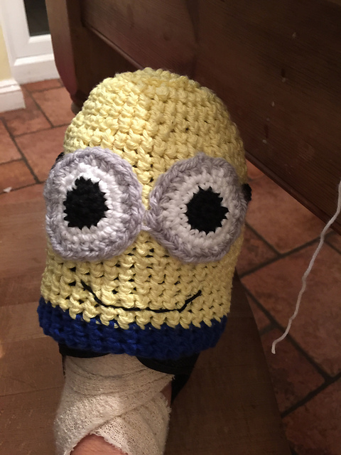 Ravelry: Minion Foot cover pattern by Susan Koffler