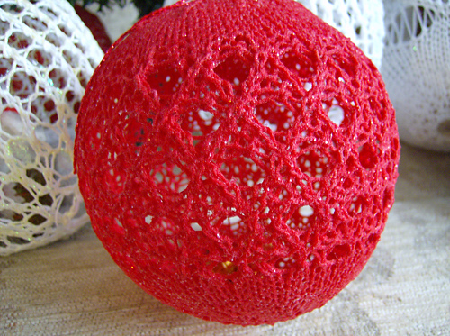 Ravelry: Diamond Dust Tree Decoration, Trim, Bauble, Toy pattern by ...