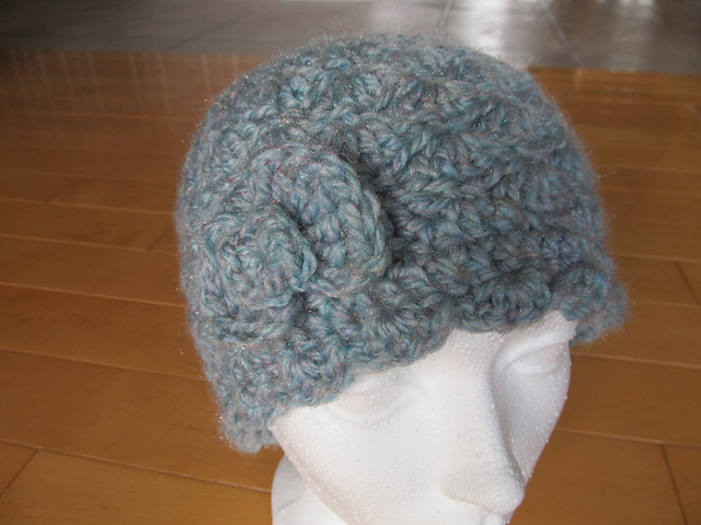 Ravelry: bonnet laine mohair pattern by Lyne Boucher