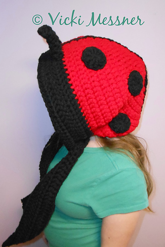 Ravelry: Jitterbug Ladybug and Bumblebee Scoodies pattern by Donna Knox