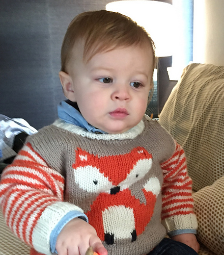 Ravelry: Fox Pullover pattern by Gail Pfeifle, Roo Designs