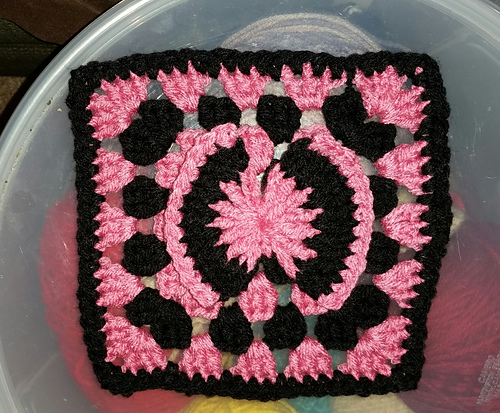 Ravelry: Bow Granny Square pattern by Crochet with Clare