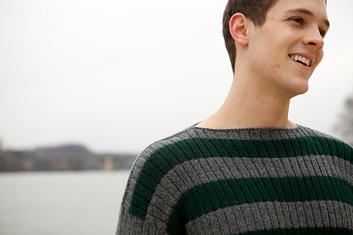 Ravelry: Humphrey Bogart Ribbed Pullover pattern by Kathleen Lawton-Trask