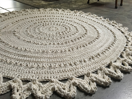 Ravelry: Mandala Rug pattern by Marlene Heins Botha