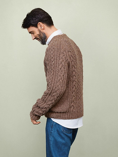 Ravelry: No. 3 Wilbur Sweater Men pattern by Sandnes Design