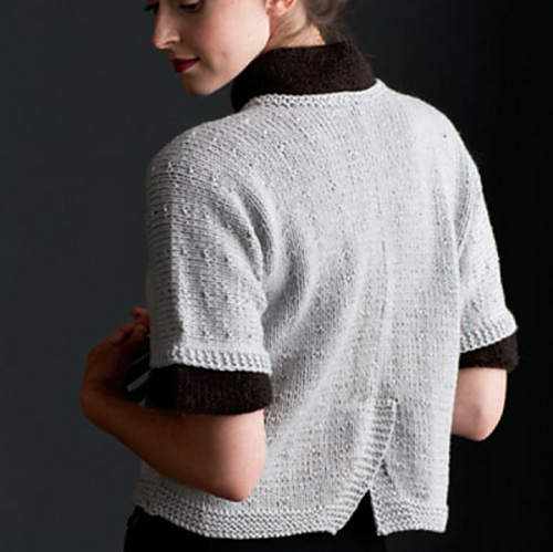 Ravelry: Crossed Jacket pattern by Megan Goodacre