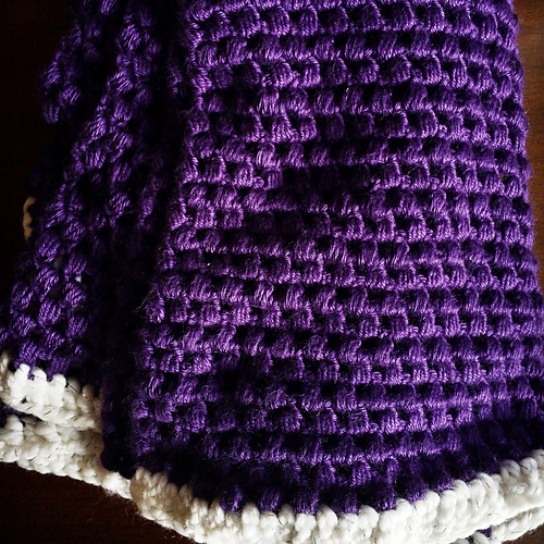 Ravelry: Puff Stitch Afghan #5204 pattern by American Thread Company