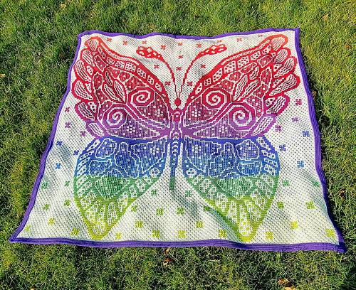 Ravelry: Flutterby Cal pattern by Mette Hesselbjerg