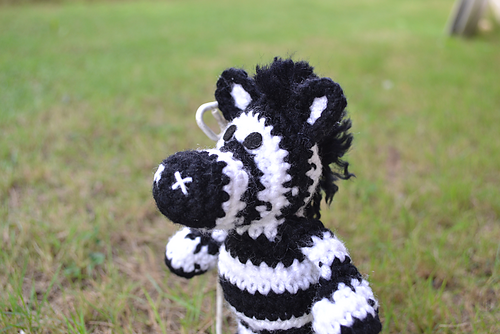 Ravelry: Little Bigfoot Zebra pattern by Sharon Ojala and Ana Amélia ...