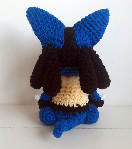 Ravelry: Lucario Cute pattern by Ana Amélia (Miahandcrafter)