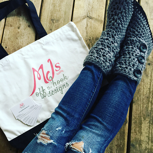 Ravelry: Criss Cross Slipper Boots pattern by MJ's Off The Hook Designs