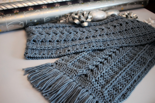 Ravelry: Blissful Cabled Scarf pattern by MJ's Off The Hook Designs