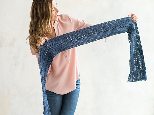 Ravelry: Blissful Cabled Scarf pattern by MJ's Off The Hook Designs