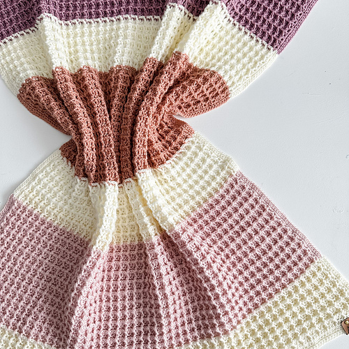 Ravelry: Waffle-icious Blanket pattern by MJ's Off The Hook Designs