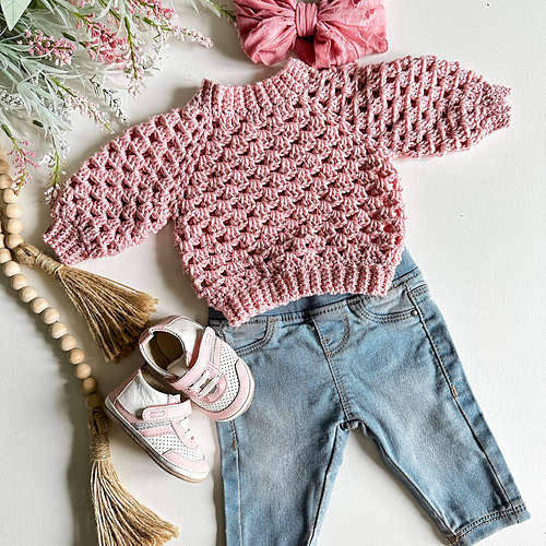 Ravelry: Mini Pop Pullover pattern by MJ's Off The Hook Designs