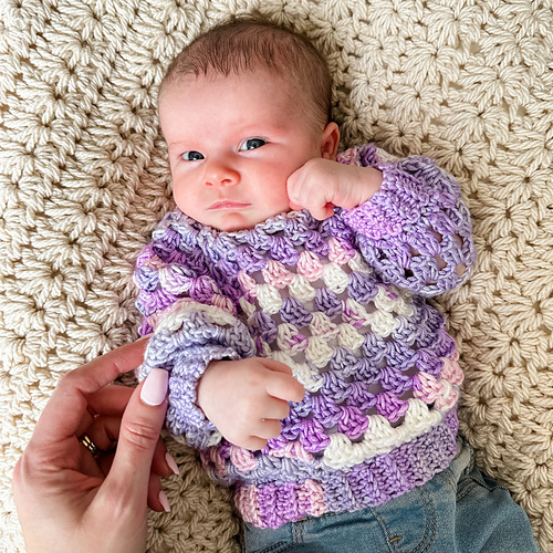Ravelry: Mini Pop Pullover pattern by MJ's Off The Hook Designs