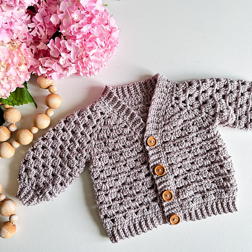 Ravelry: Mini Pop Cardigan pattern by MJ's Off The Hook Designs