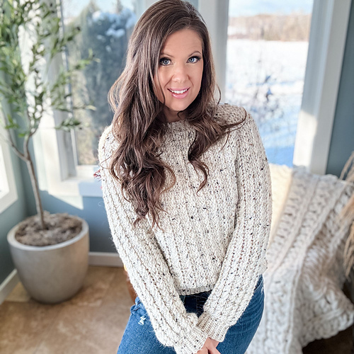Ravelry: Winter Wonder Cable Pullover pattern by MJ's Off The Hook Designs