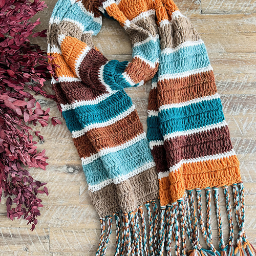 Ravelry: Fall For You Blanket Scarf pattern by MJ's Off The Hook Designs