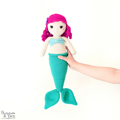 Ravelry: Anna the Friendly Mermaid pattern by Michelle Alvarez