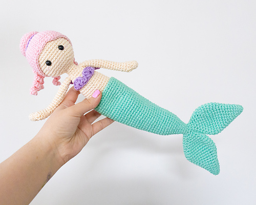 Ravelry: Mindy the Mermaid Doll pattern by Michelle Alvarez