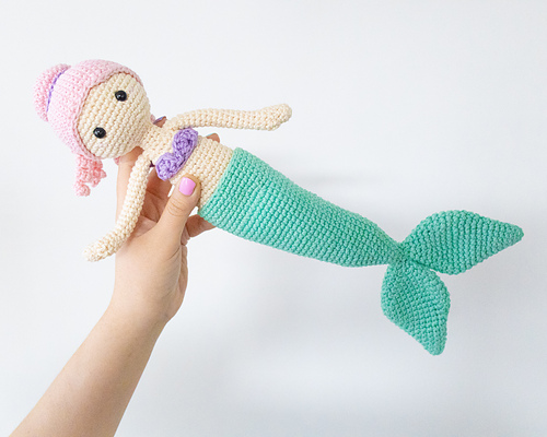 Ravelry: Mindy the Mermaid Doll pattern by Michelle Alvarez