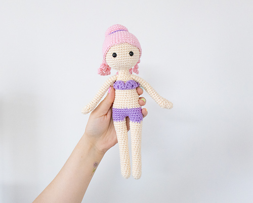 Ravelry: Mindy the Mermaid Doll pattern by Michelle Alvarez
